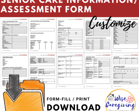Senior Care Guides and Templates | Wise Caregiving